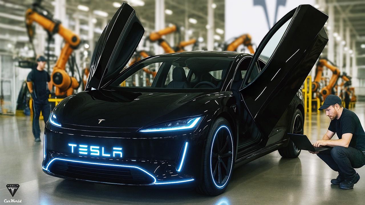 Elon Musk’s Tesla Model 2 New UPDATE | Incredible Compact Spotted at ...