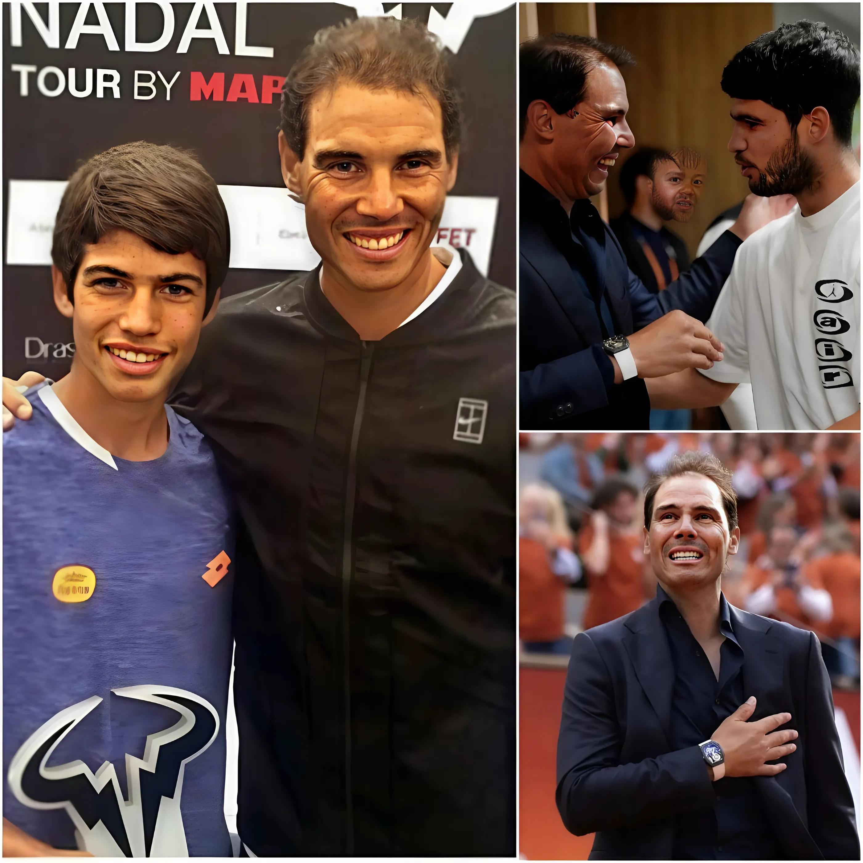 ️ L'incroyable hommage de Carlos Alcaraz à Nadal à Roland Garros 2025 : « C'était mon idole ...