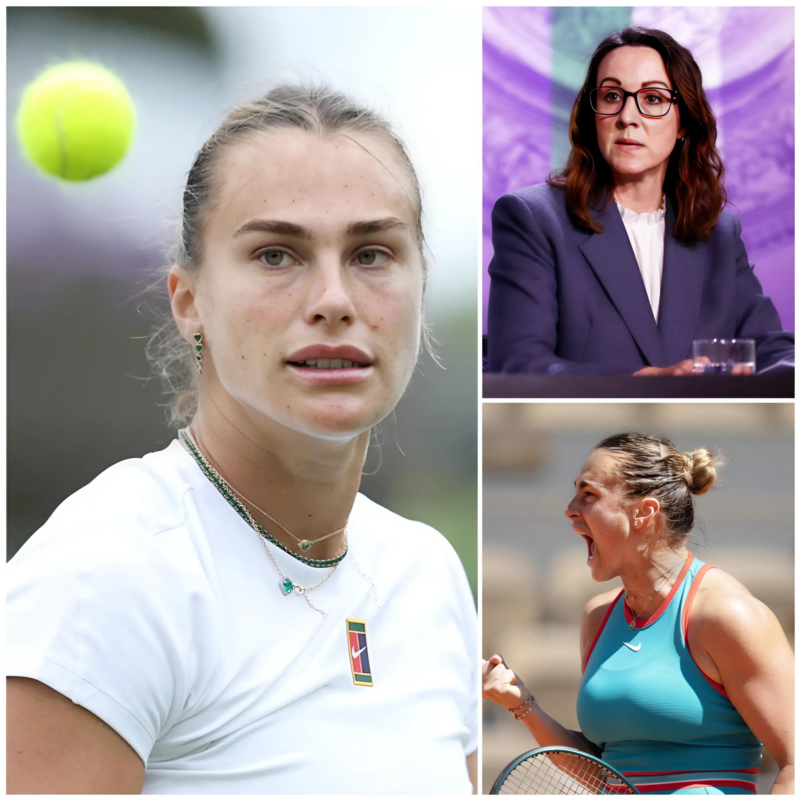 ¡ESCÁNDALO EN WIMBLEDON! La CEO de Wimbledon deja atónito al mundo del tenis al ELIMINAR a Aryna ...