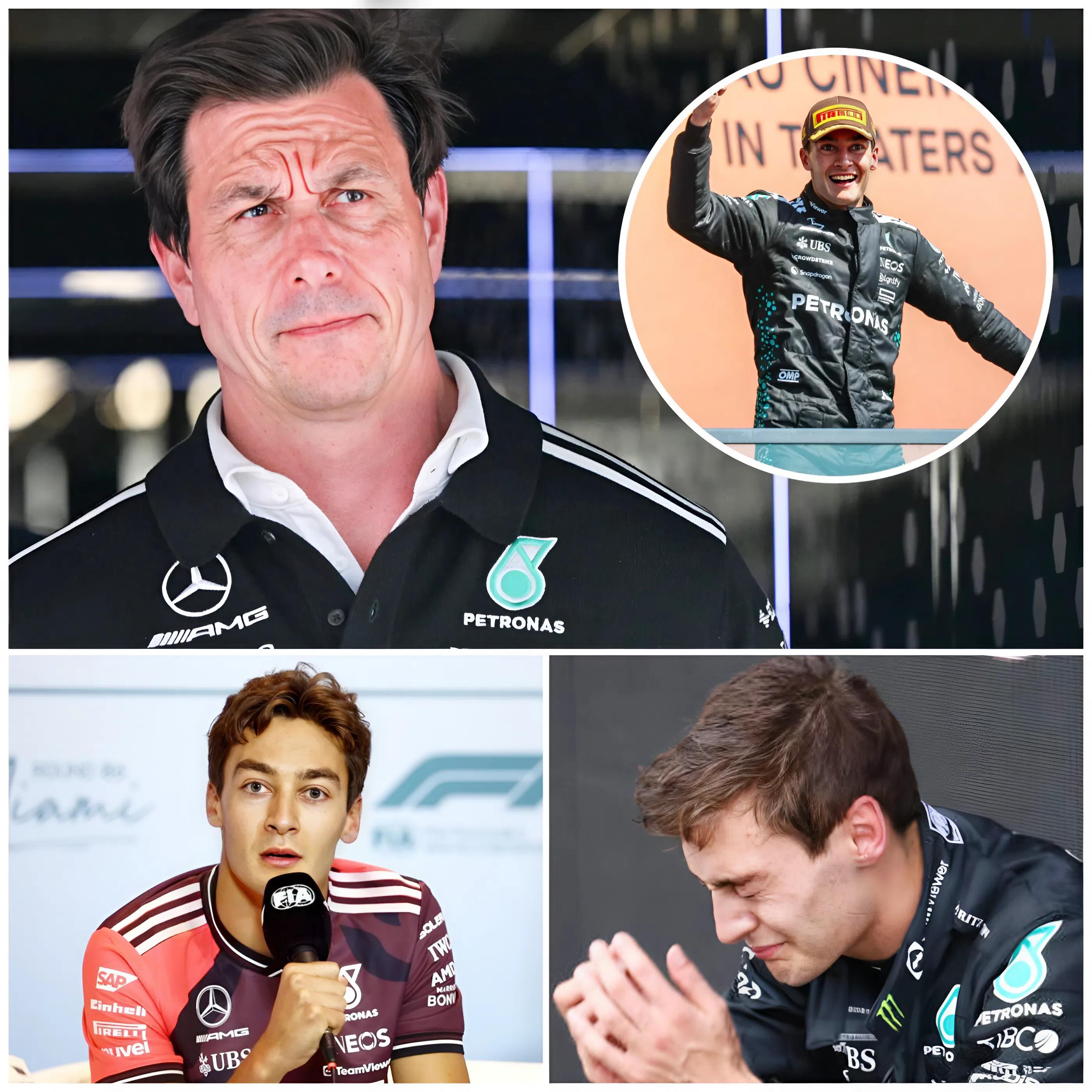 🛑 F1 SHOCKED! Toto Wolff OFFICIALLY BREAKS SILENCE on George Russell's CONTRACT after Canadian ...