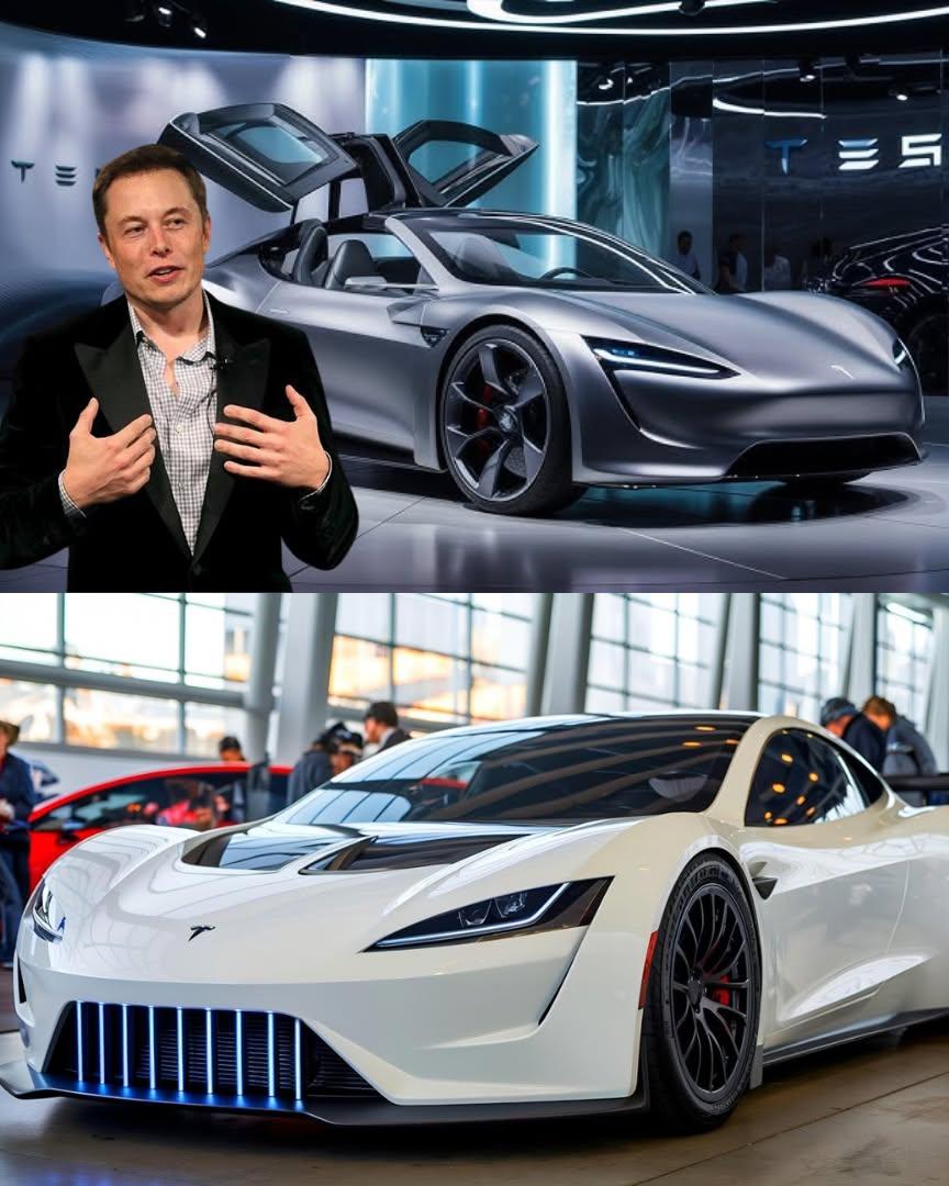 Elon Musk Unveils the 2025 Tesla Roadster – The World's Fastest ...