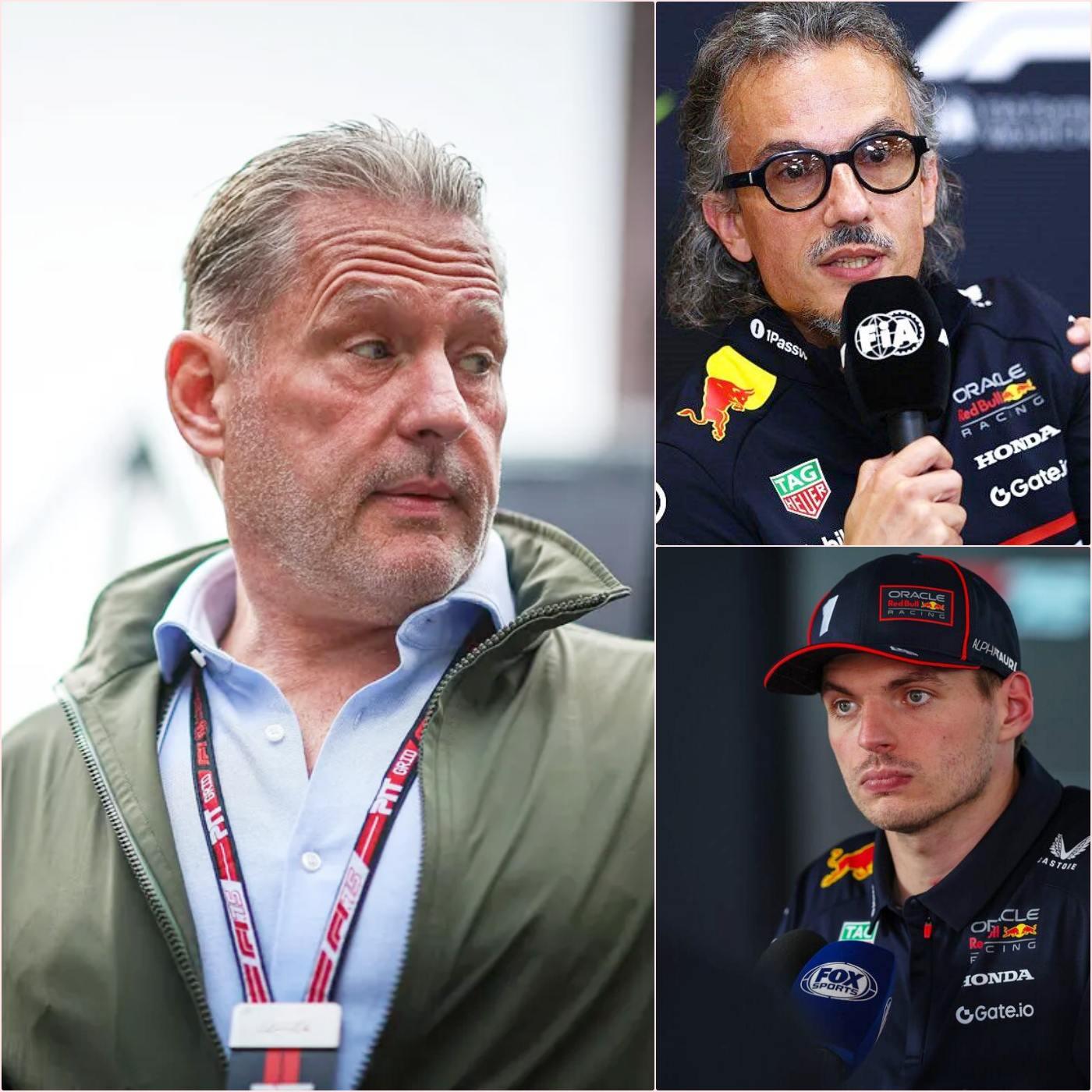 💥 F1-SCHOK: Jos Verstappen spreekt een harde waarschuwing uit aan Laurent Mekies: "Als Red Bull ...