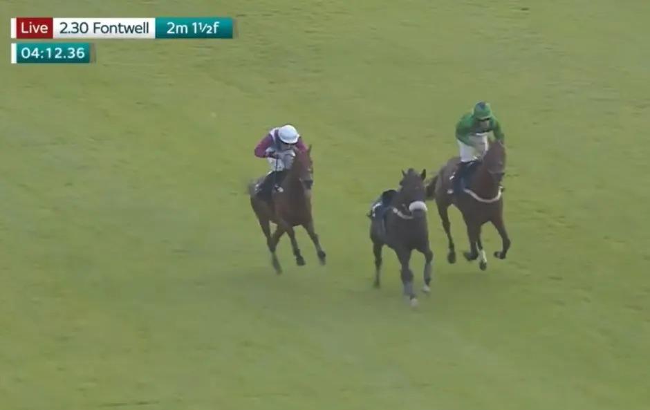 ‘What the hell have you done?!’ Rider Freddie Gordon made a rare ashen ...