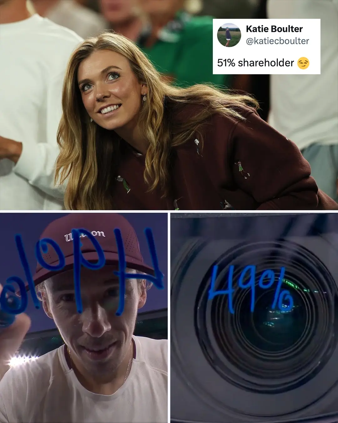 SWEET MOMENT: After the intense pressure of the 2026 Australian Open ...